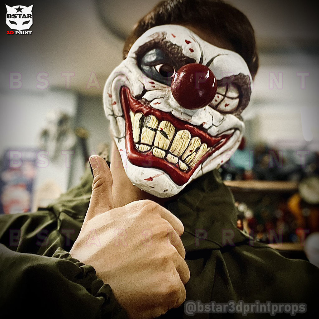 Sweet Tooth Twisted Metal Mask High Quality 3D model 3D printable ...