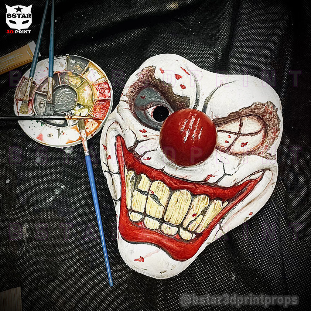 Sweet Tooth Twisted Metal Mask High Quality 3D model 3D printable ...