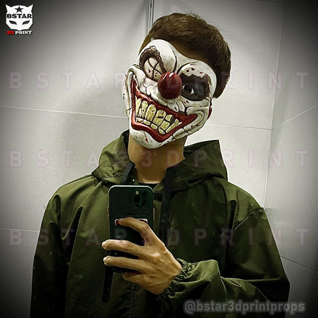 Sweet Tooth Twisted Metal Mask High Quality 3D model 3D printable ...