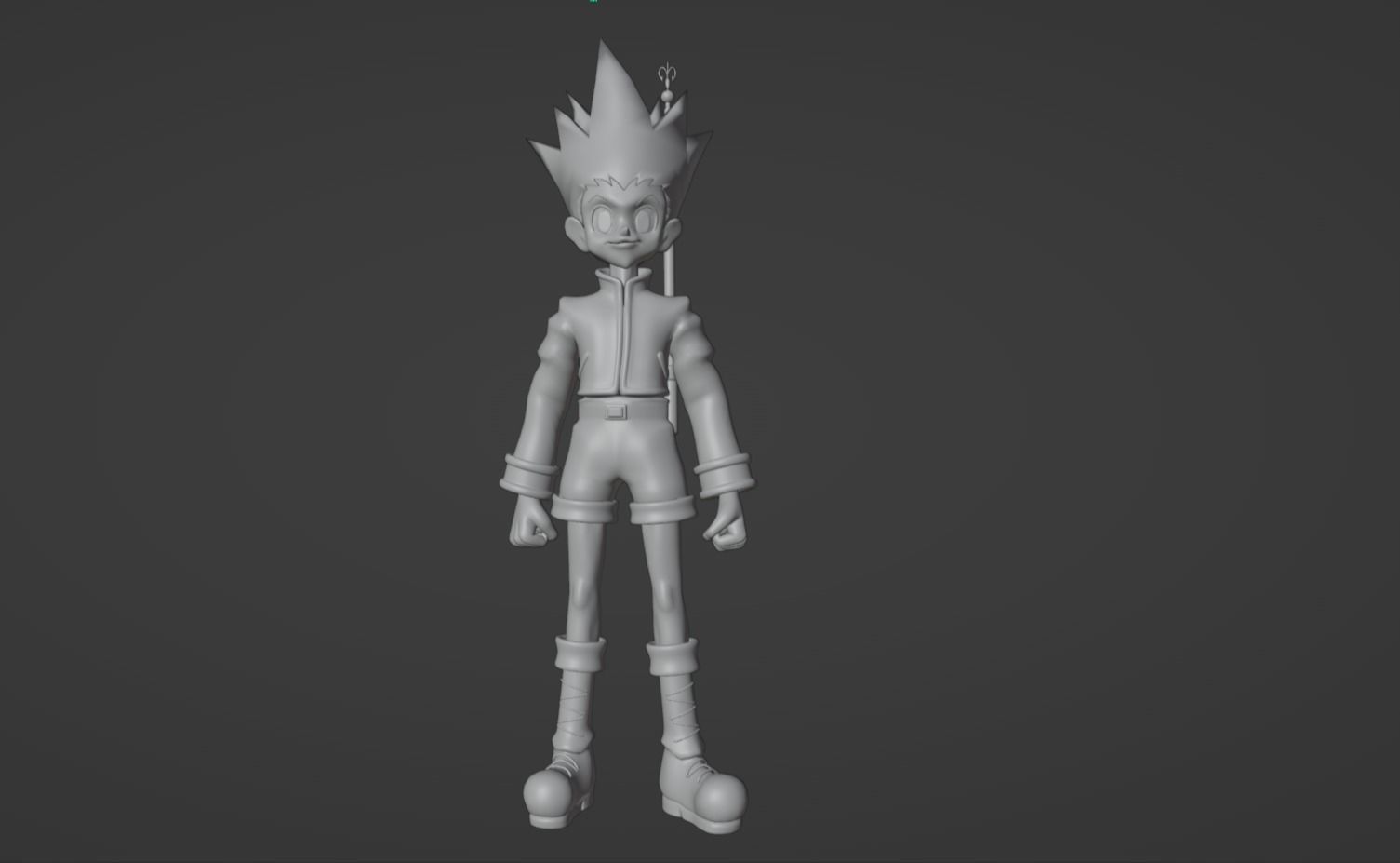 Anime Character - HxH Gon Freecss 3D model | CGTrader