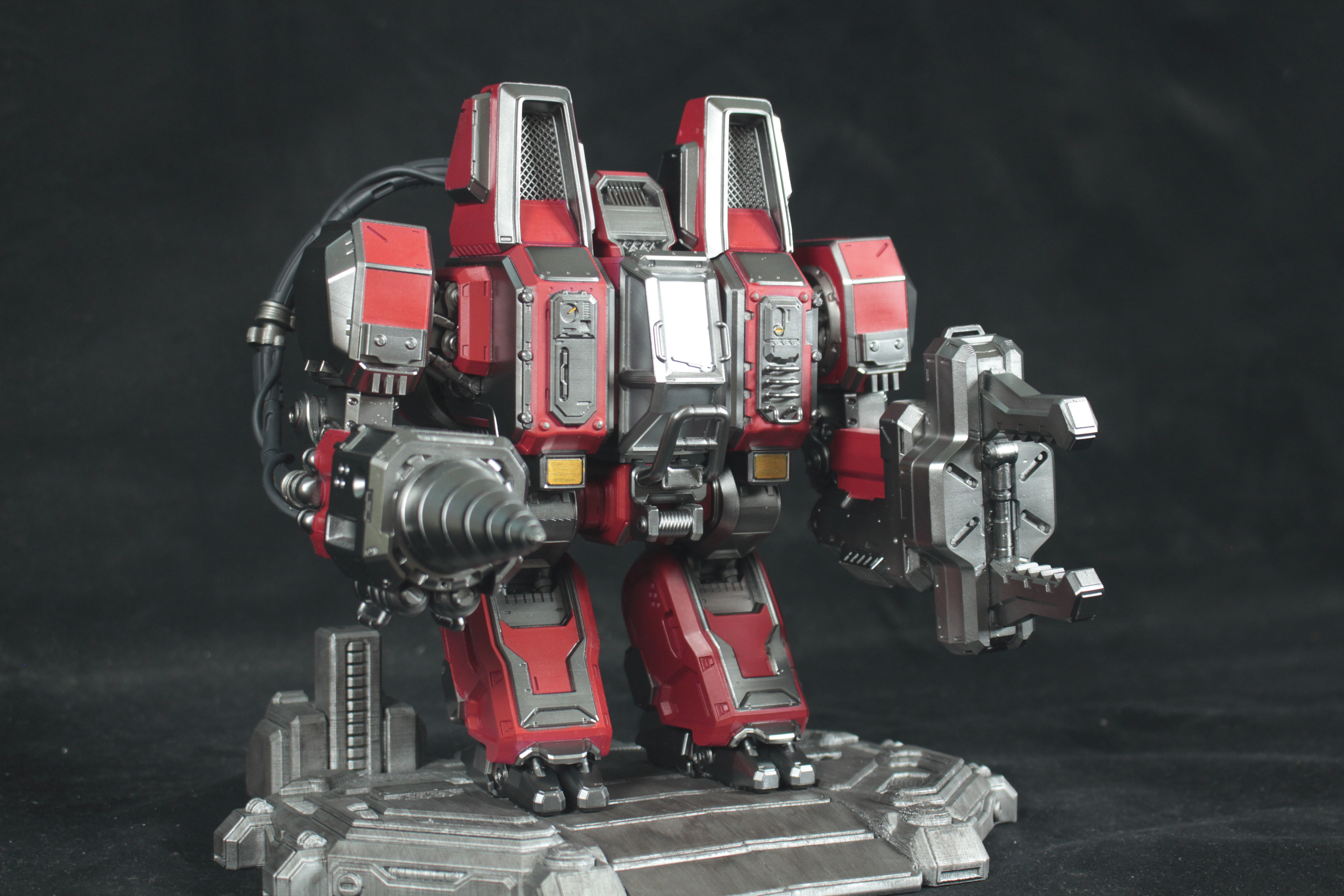 SCV - Starcraft 2 3d Print Statue 3D model 3D printable | CGTrader