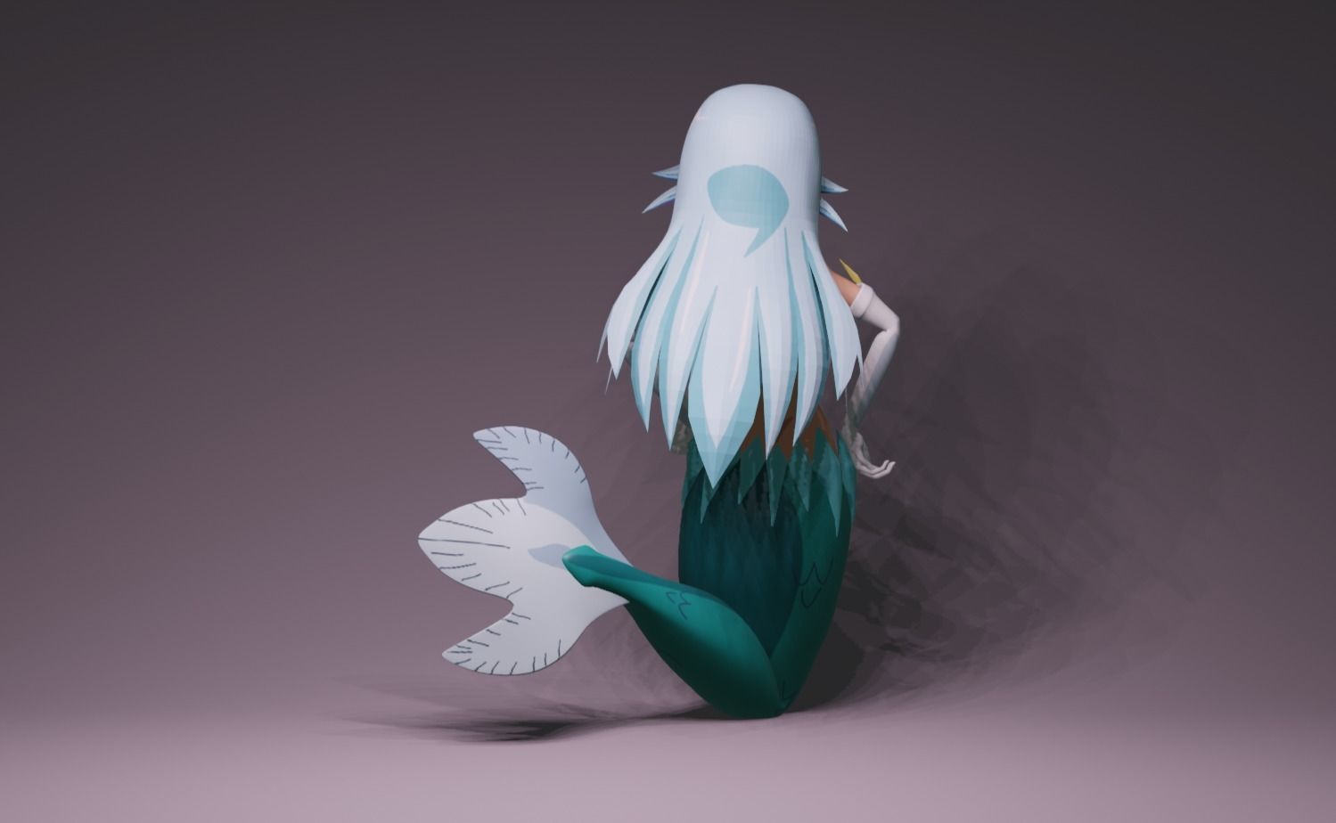 Anime Character - Levia 3D model | CGTrader