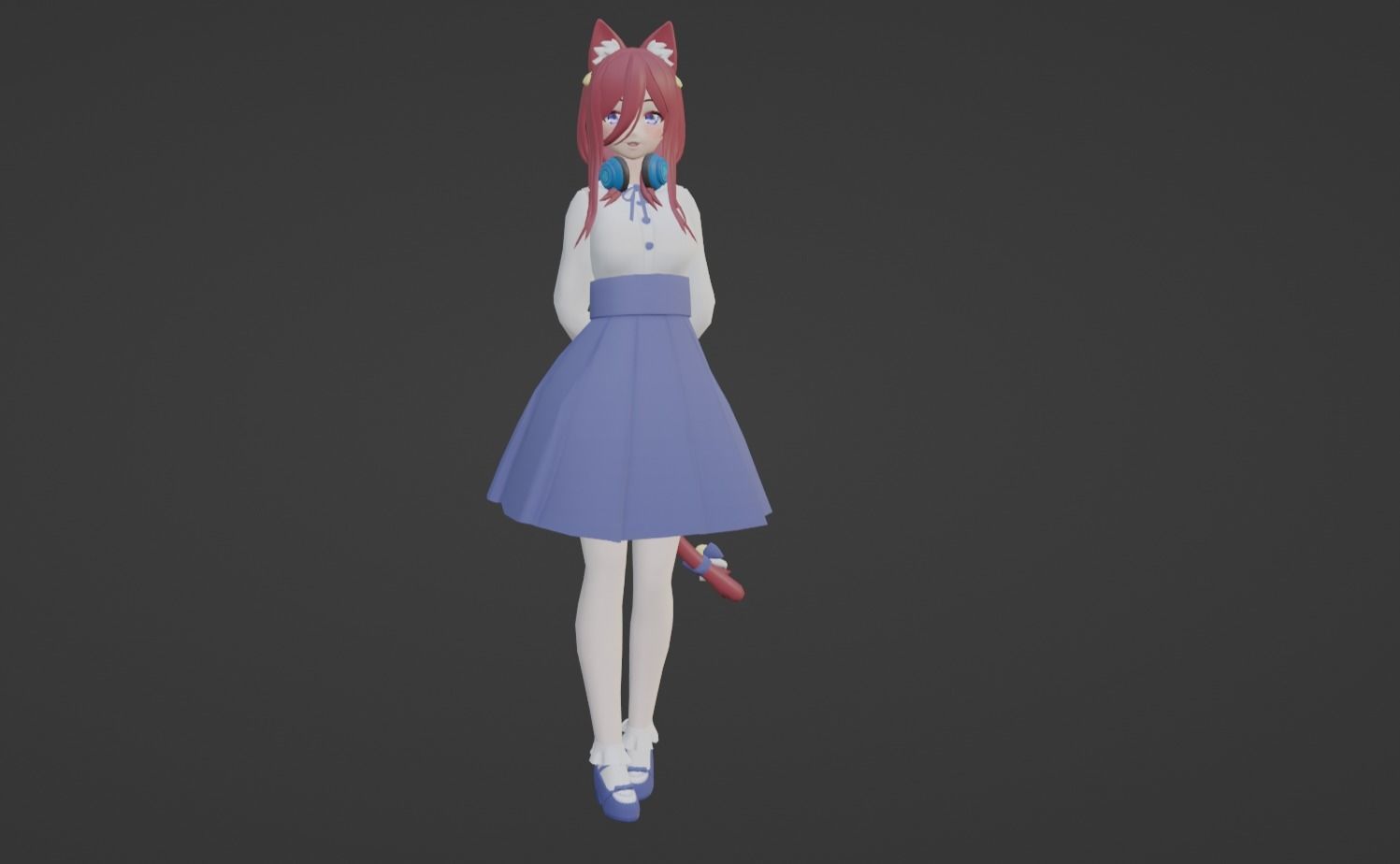 Anime Character - Miku Nakano 3D model | CGTrader