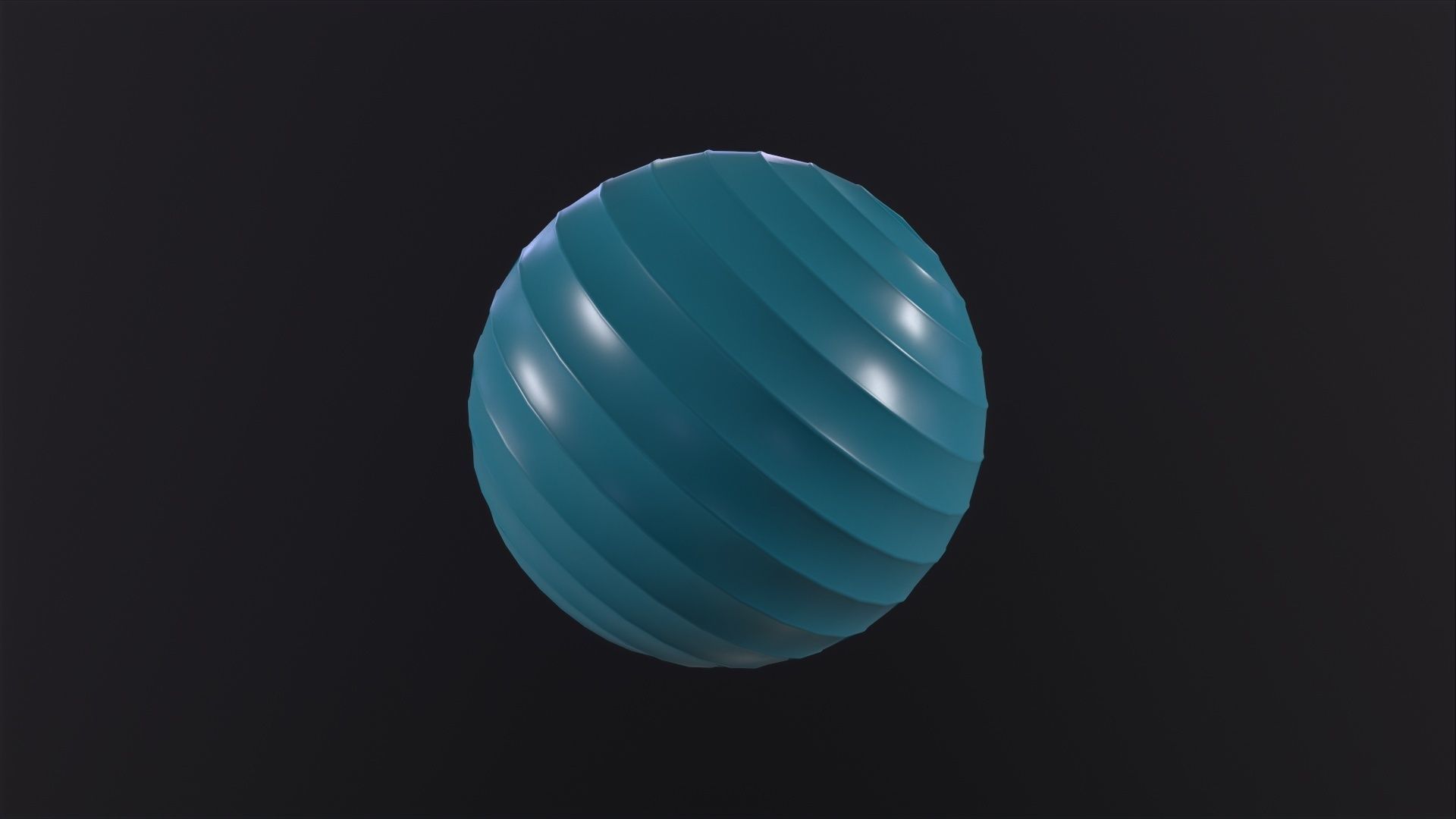 3D model Fitness ball 3D Model VR / AR / low-poly | CGTrader