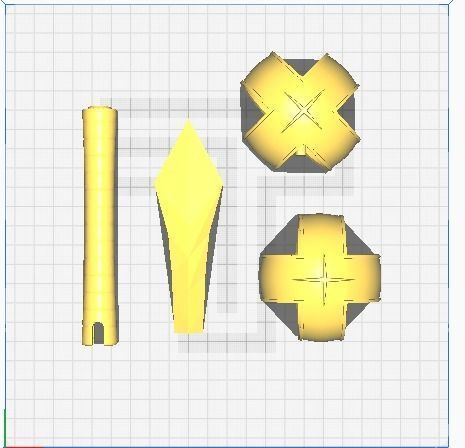 CURSED TOOL - SUPREME MARTIAL SOLUTION - JUJUTSU KAISEN 3D model 3D ...