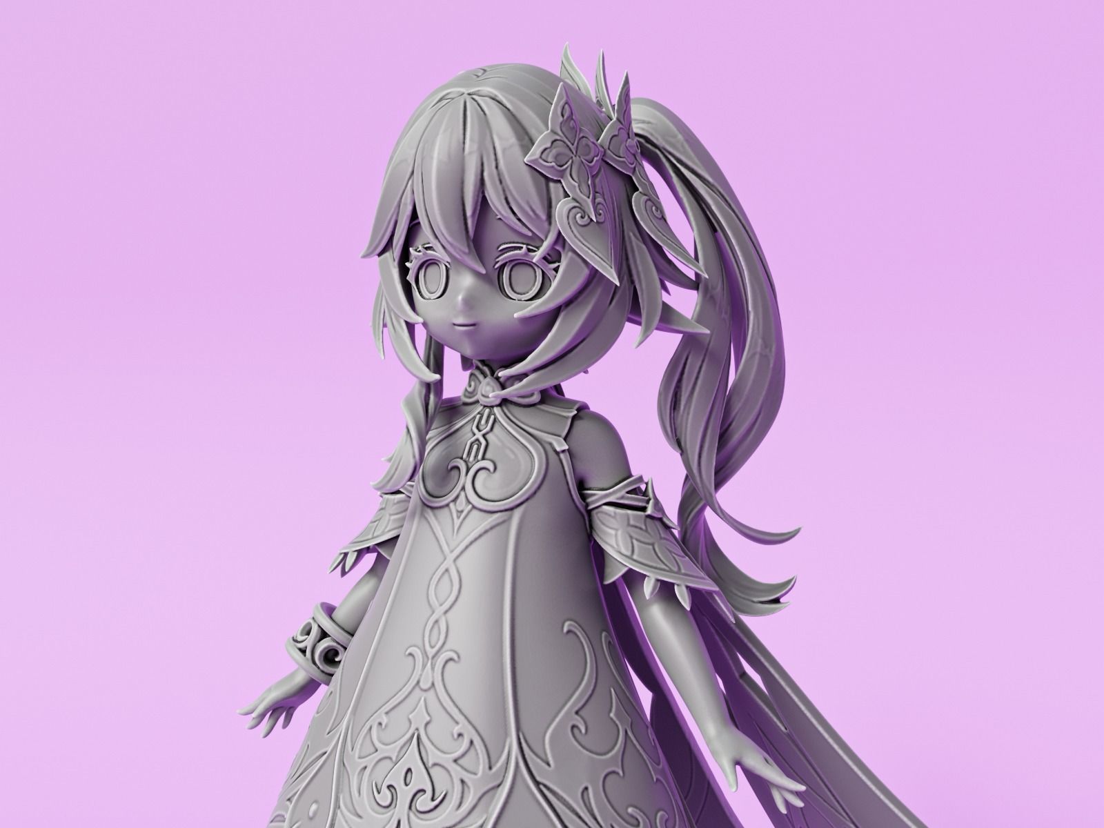 NAHIDA 3D model 3D printable | CGTrader