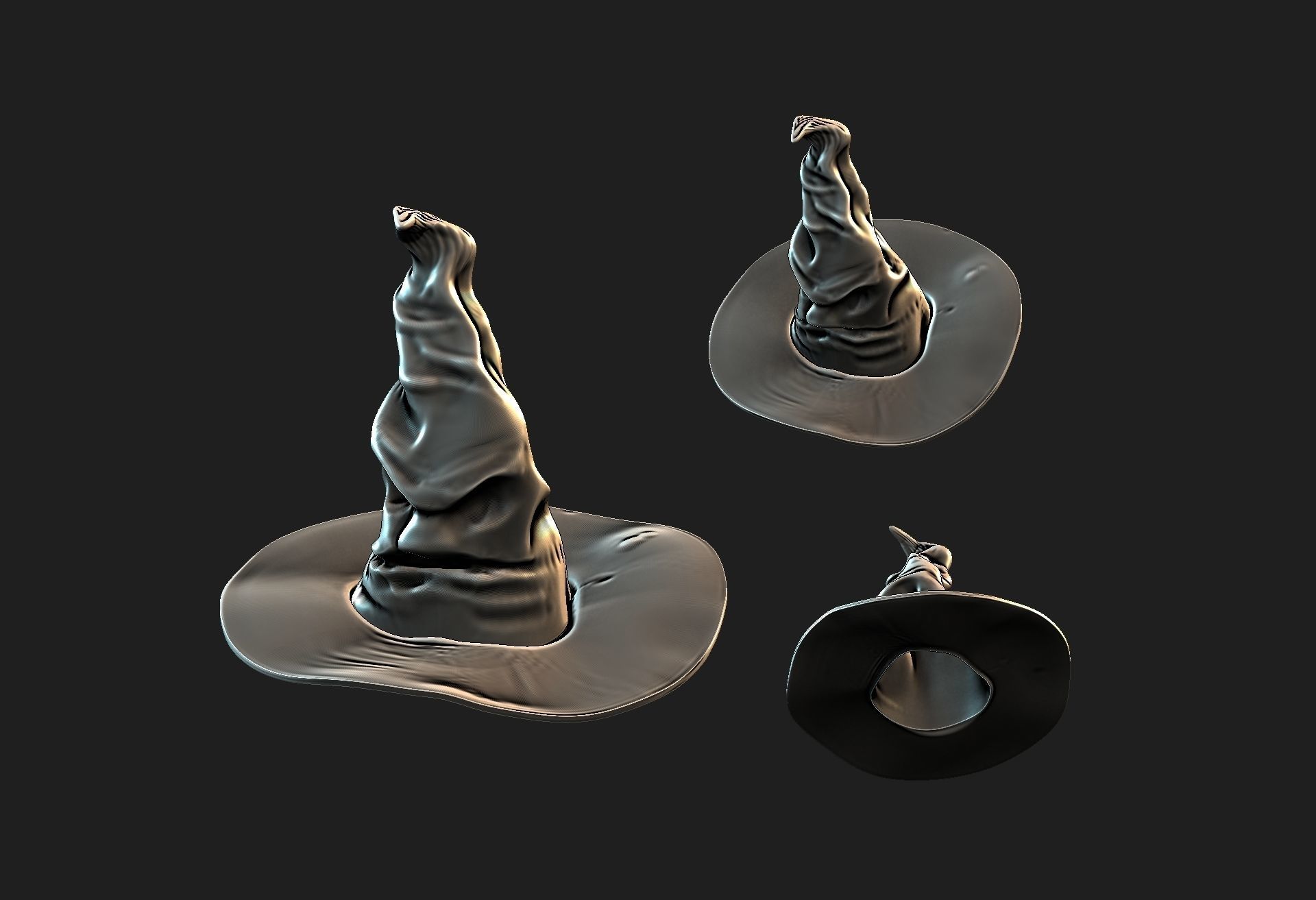 Harry Potter hat 3D model | CGTrader