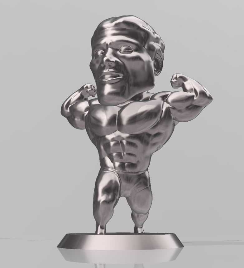 GIGACHAD - GIGA CHAD - ERNEST KHALIMOV free 3D model 3D printable ...