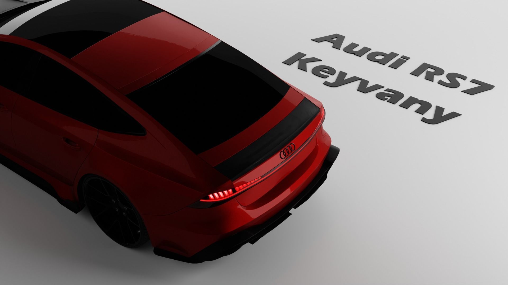 Audi RS7 Keyvani 3D model | CGTrader