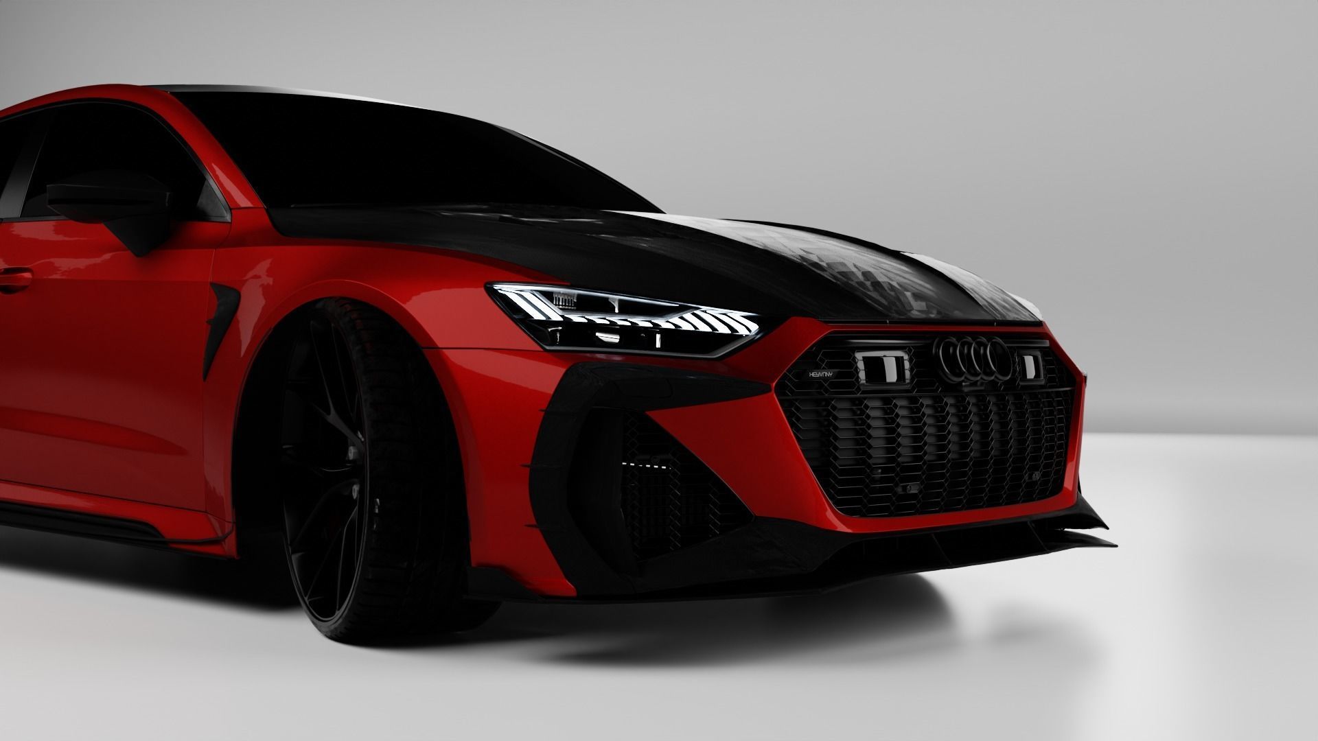 Audi RS7 Keyvani 3D model | CGTrader