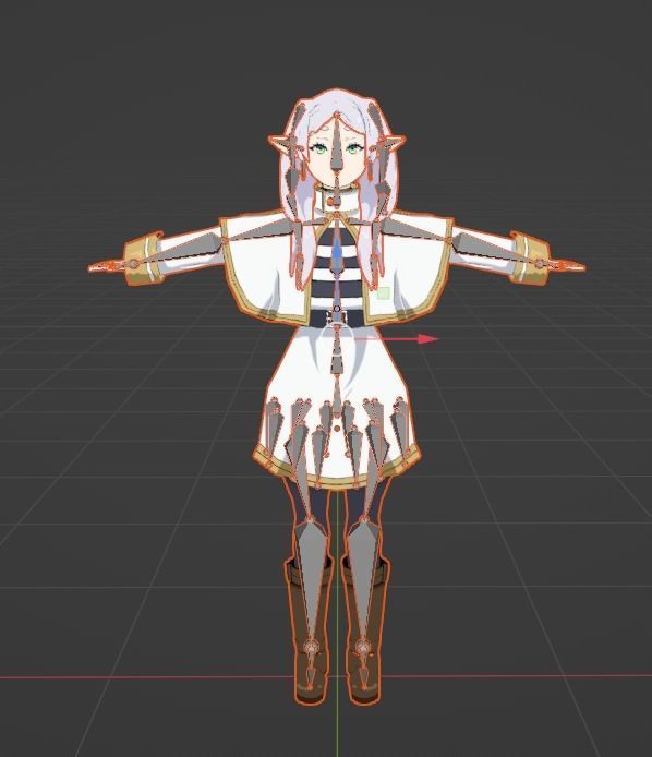 3D model Frieren VR Chat model VR / AR / low-poly | CGTrader