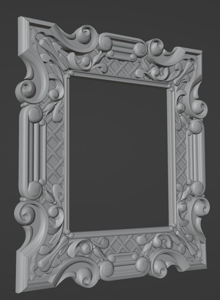 frame 3D model for cnc and 3d printer 3D model 3D printable | CGTrader