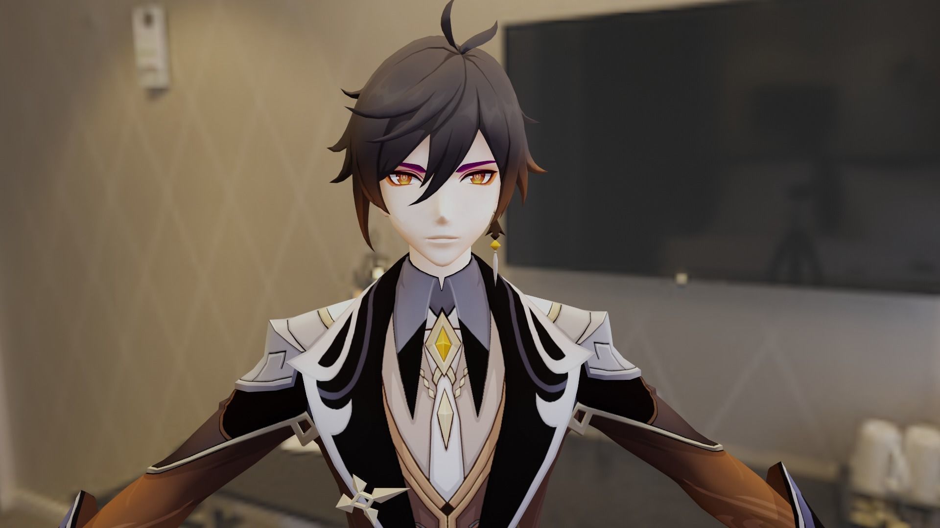 3D model Zhongli Genshin impact VR / AR / low-poly | CGTrader