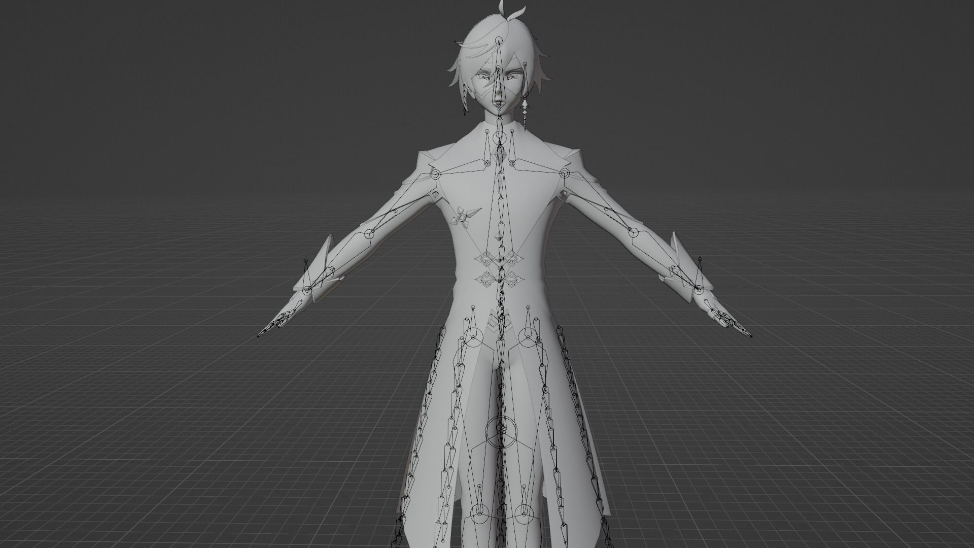 3D model Zhongli Genshin impact VR / AR / low-poly | CGTrader
