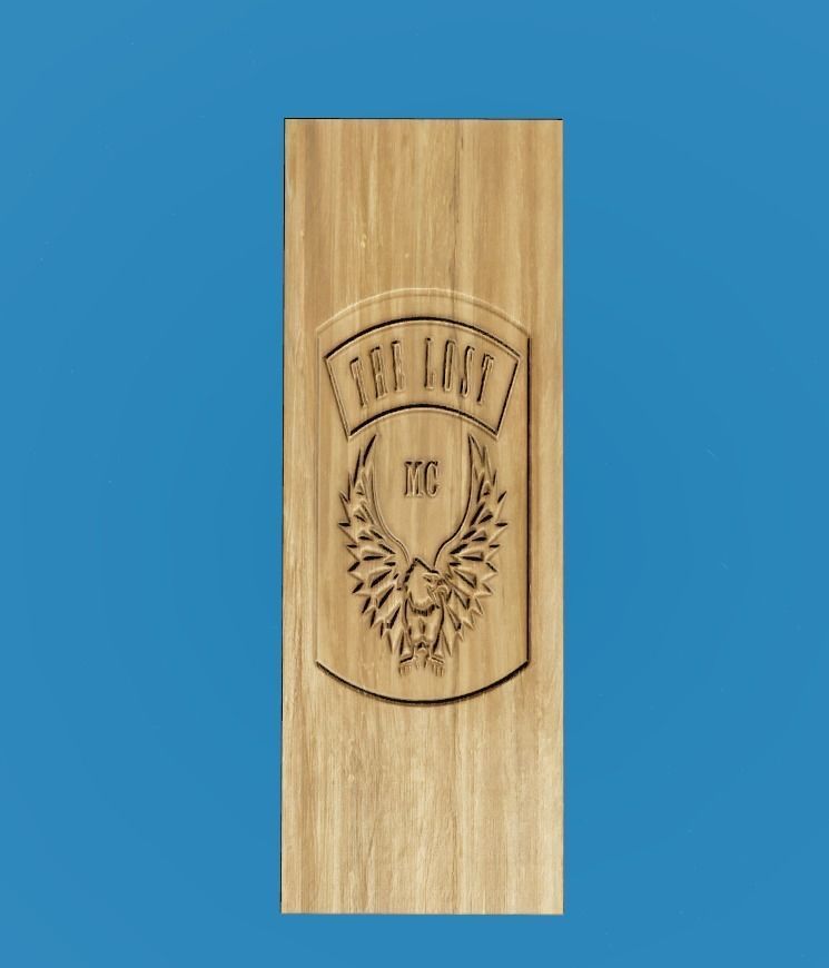 3D model Wooden The Lost MC Table Low-poly 3D model - Fivem Ready VR ...