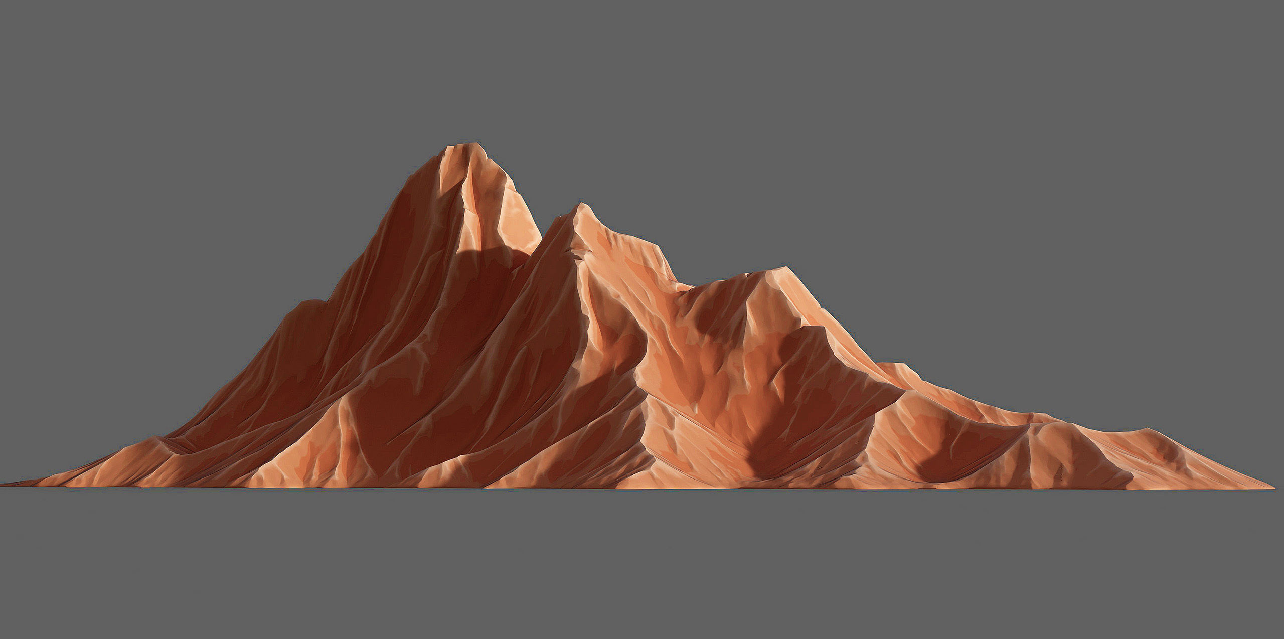 3D model Stylized Mountains VR / AR / low-poly | CGTrader