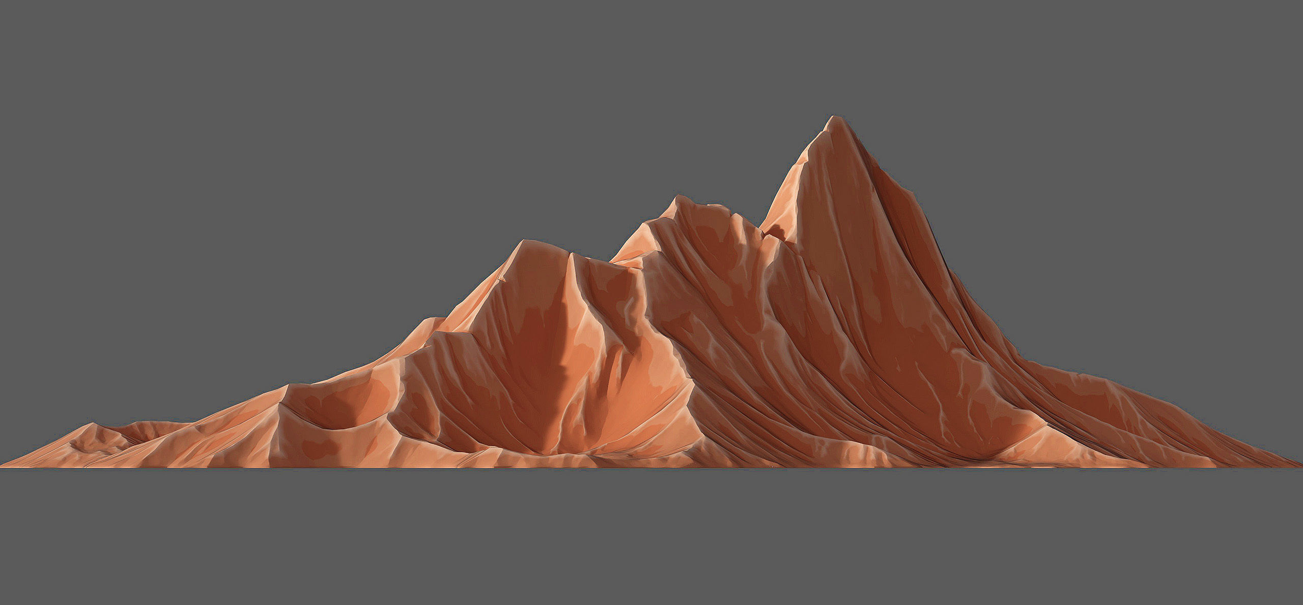 3D model Stylized Mountains VR / AR / low-poly | CGTrader