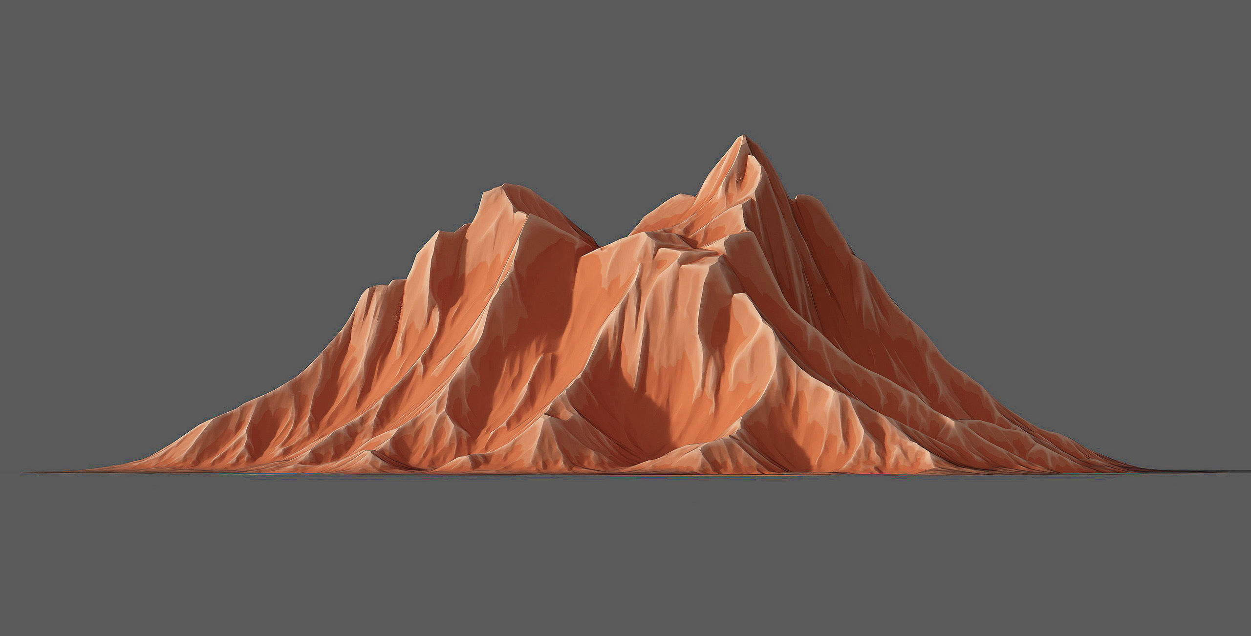 3D model Stylized Mountains VR / AR / low-poly | CGTrader