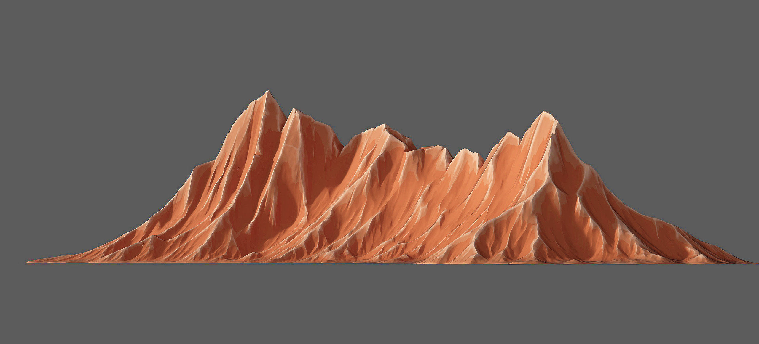 3D model Stylized Mountains VR / AR / low-poly | CGTrader