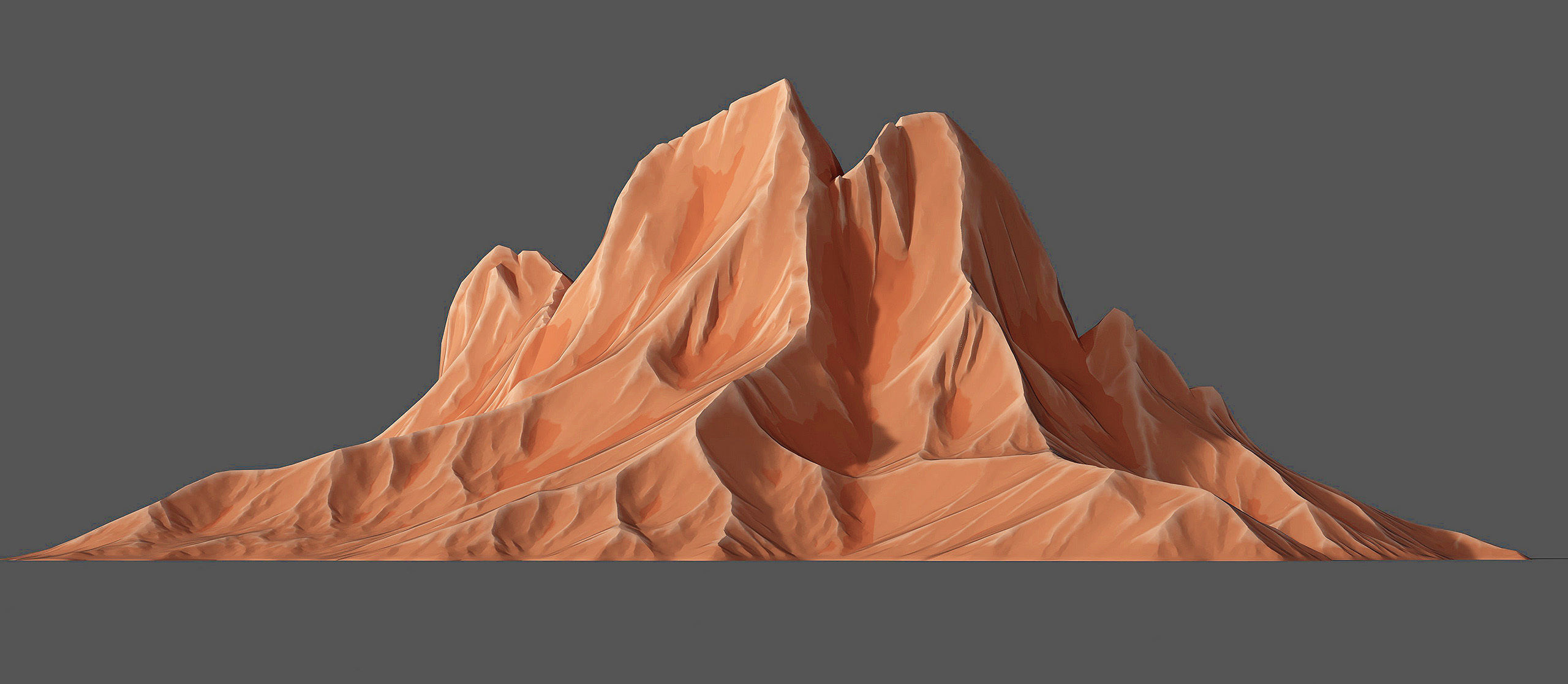 3D model Stylized Mountains VR / AR / low-poly | CGTrader