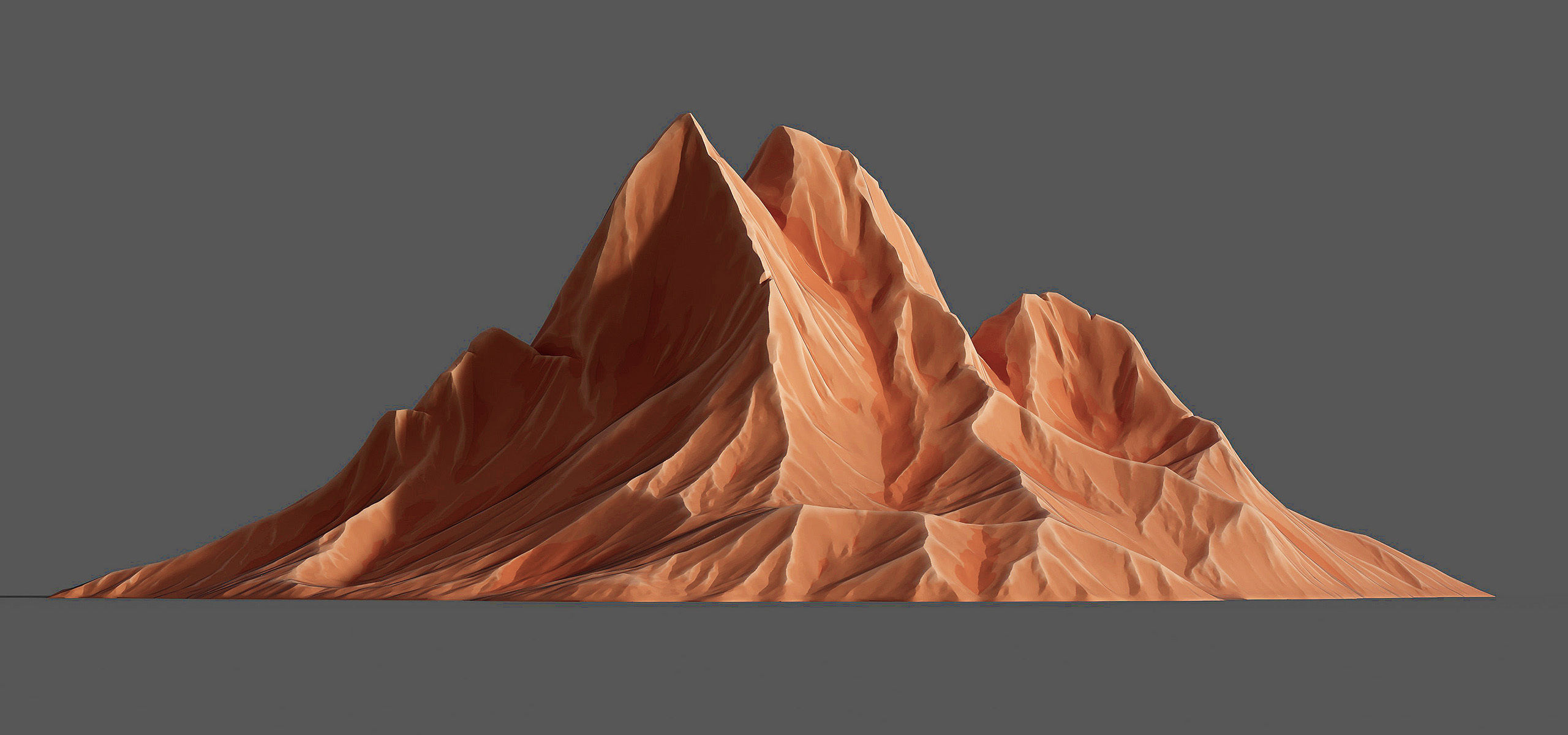 3D model Stylized Mountains VR / AR / low-poly | CGTrader