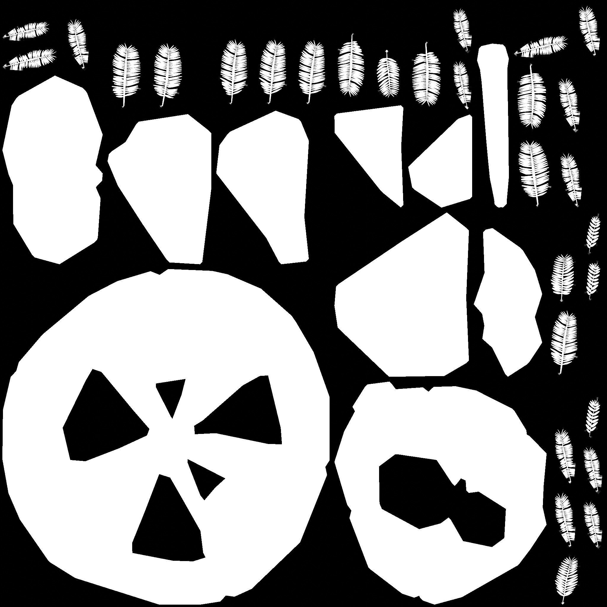 3D model stylized Floating Islands Summer Low-poly 3D model VR / AR ...