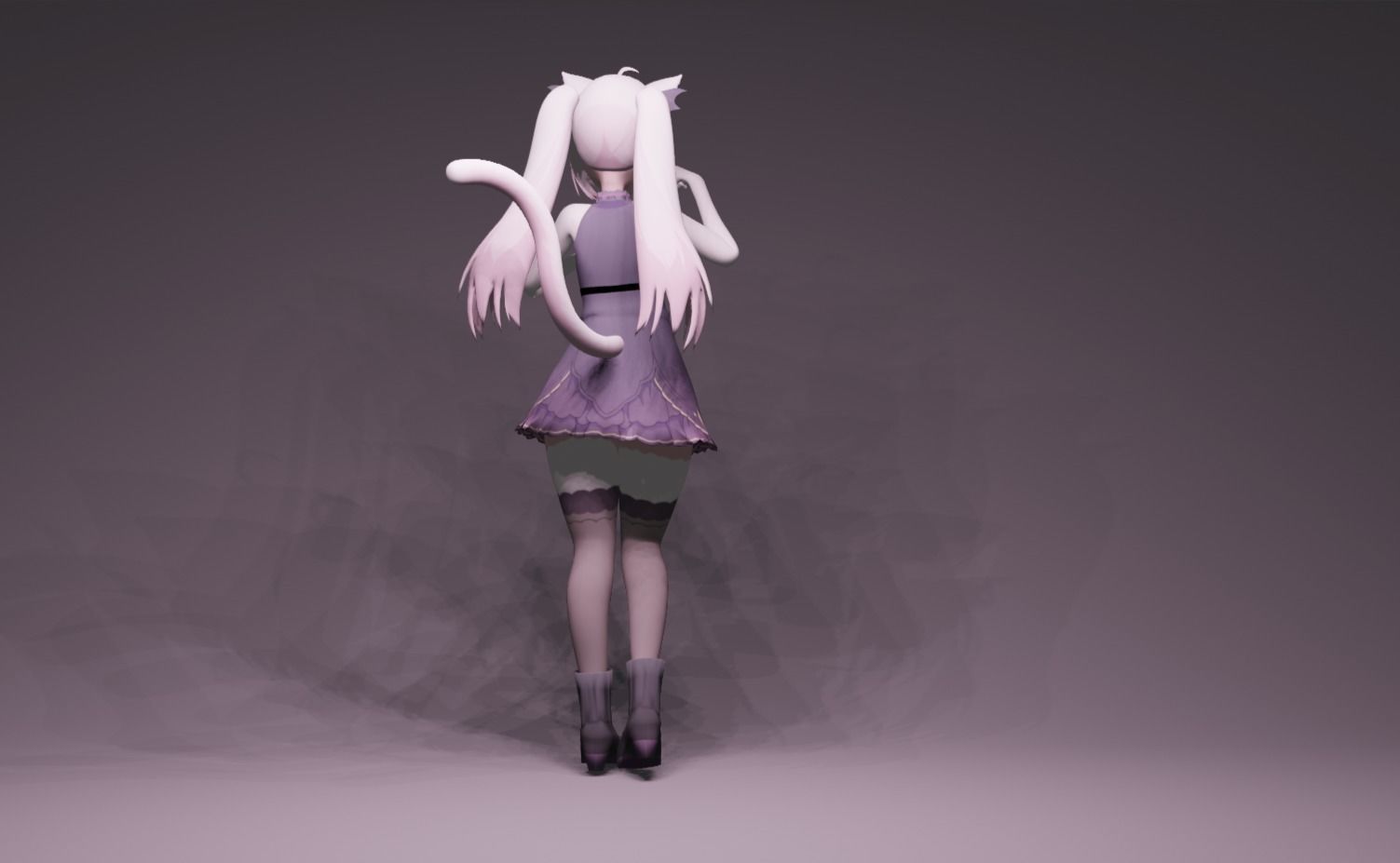 Anime Character - Nyatasha Nyanners 3D model | CGTrader