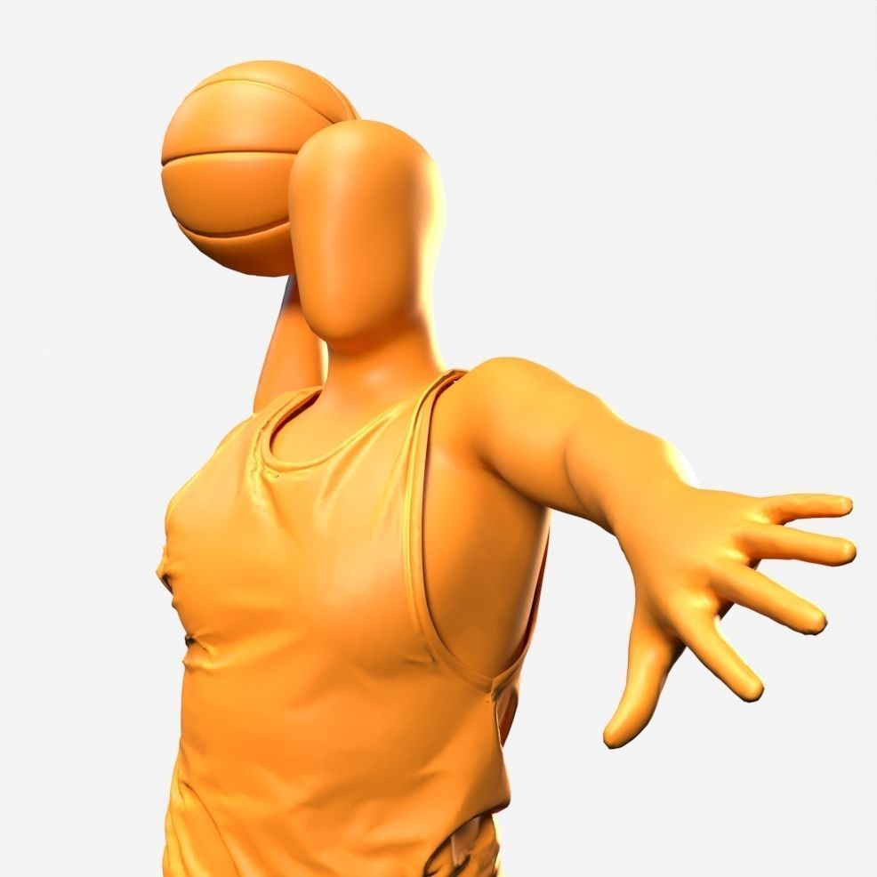 Mannequin Basketball 3D model | CGTrader