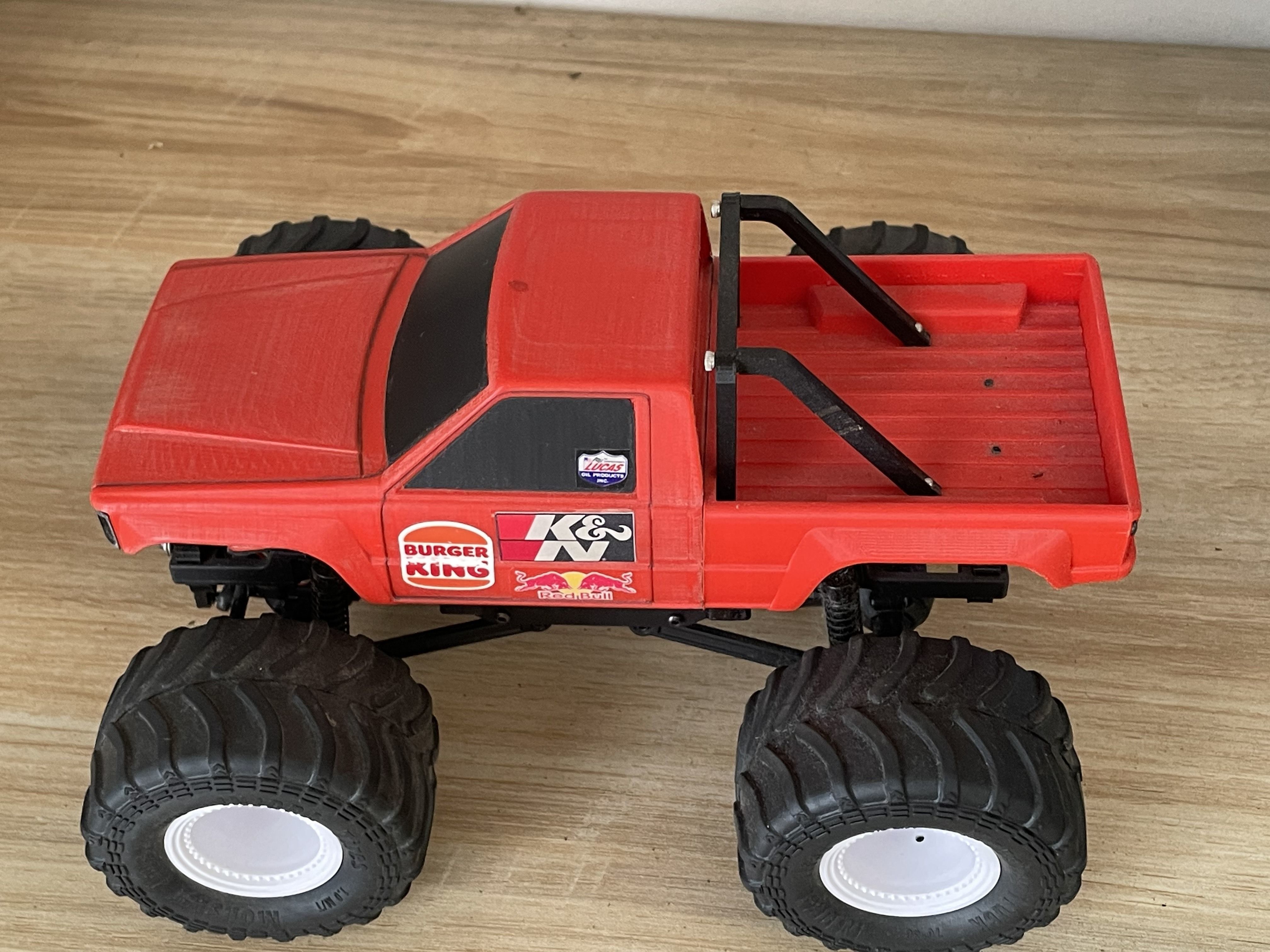 HILUX BODY RC PRINTABLE CAR BODY 3D model 3D printable | CGTrader