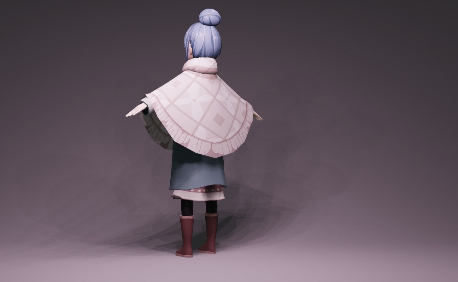 Anime Character - Rin Shima 3D model | CGTrader