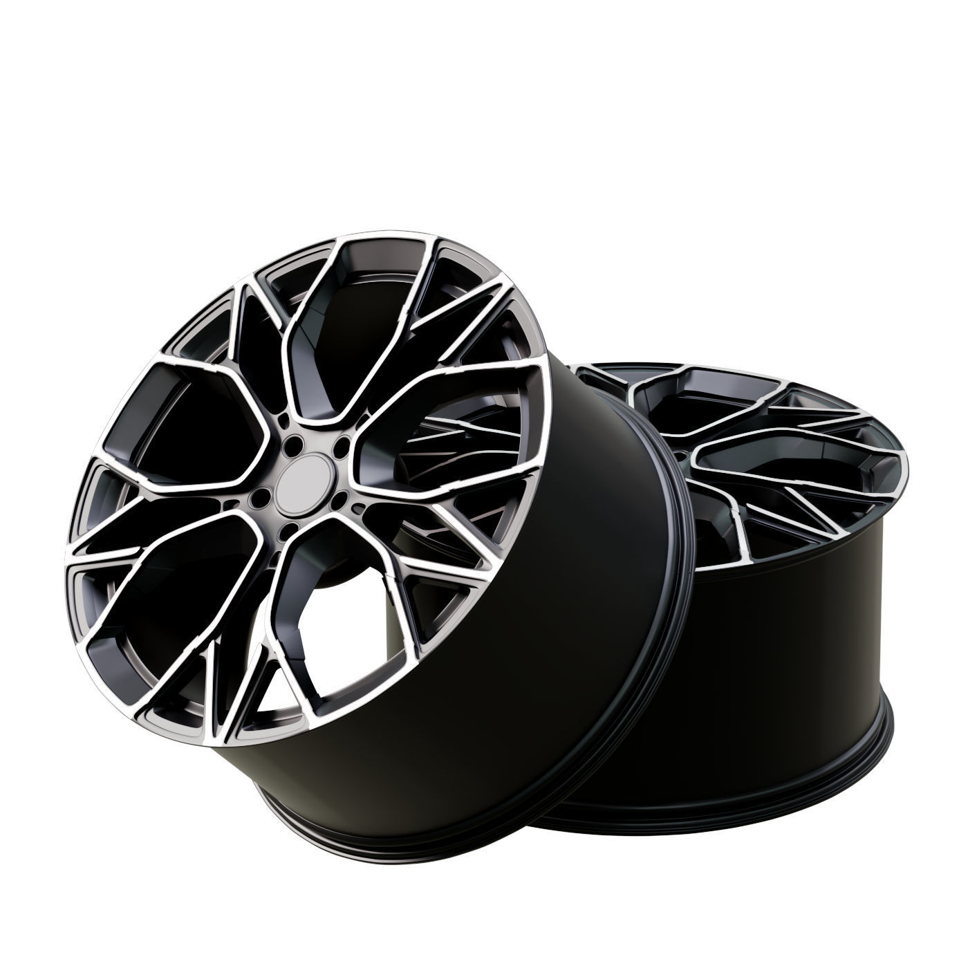 3D model Maybach w223 wheels rims VR / AR / low-poly | CGTrader