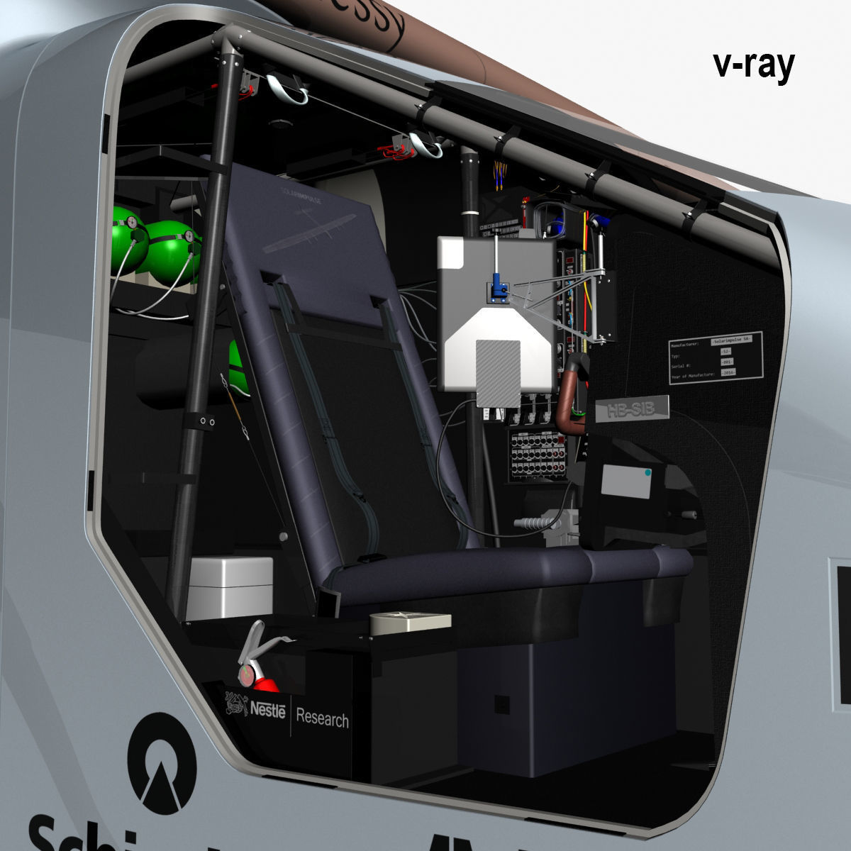 Solar Impulse-II 3D model | CGTrader