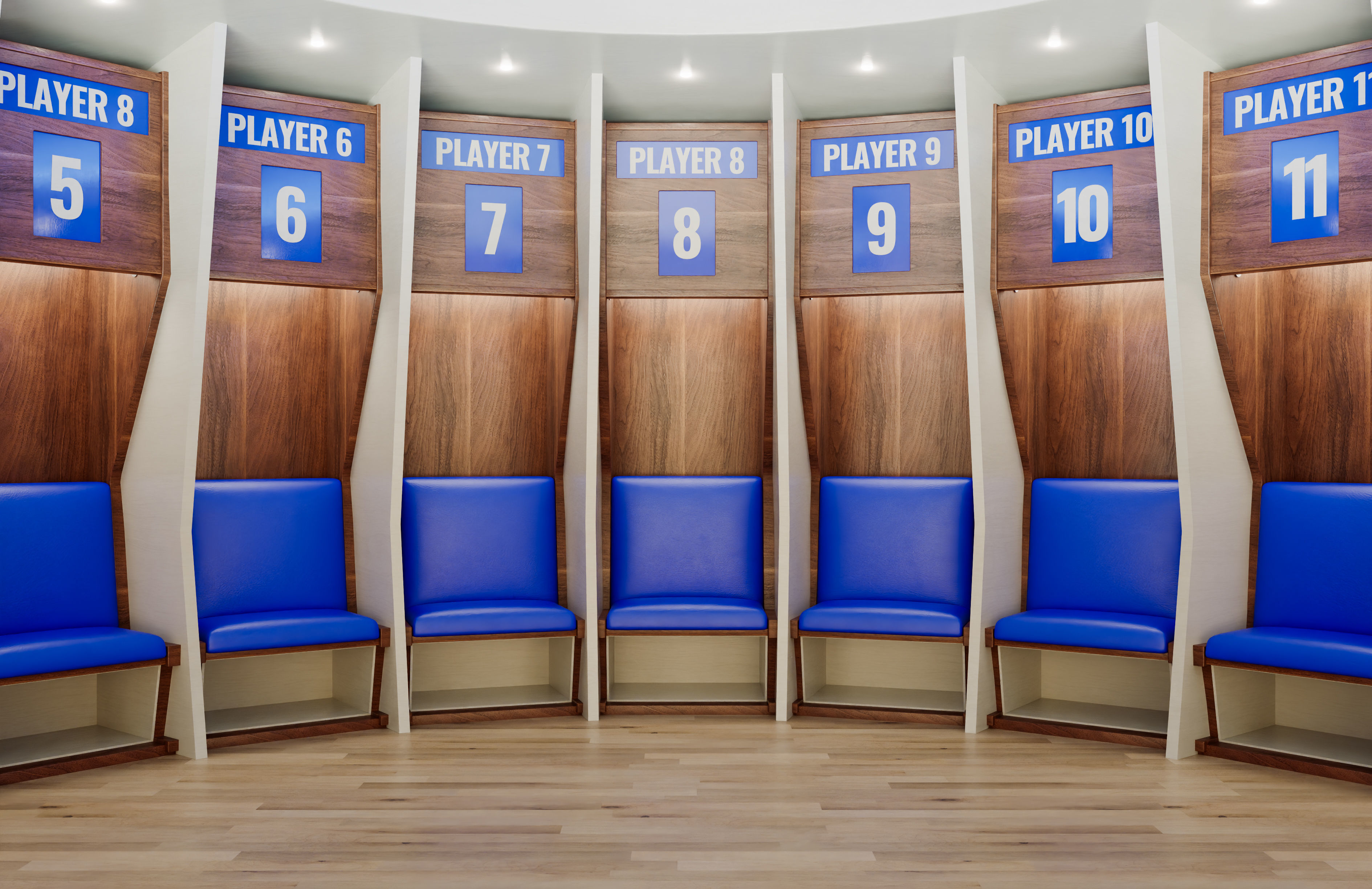 Sports Change Locker Room 3D model | CGTrader