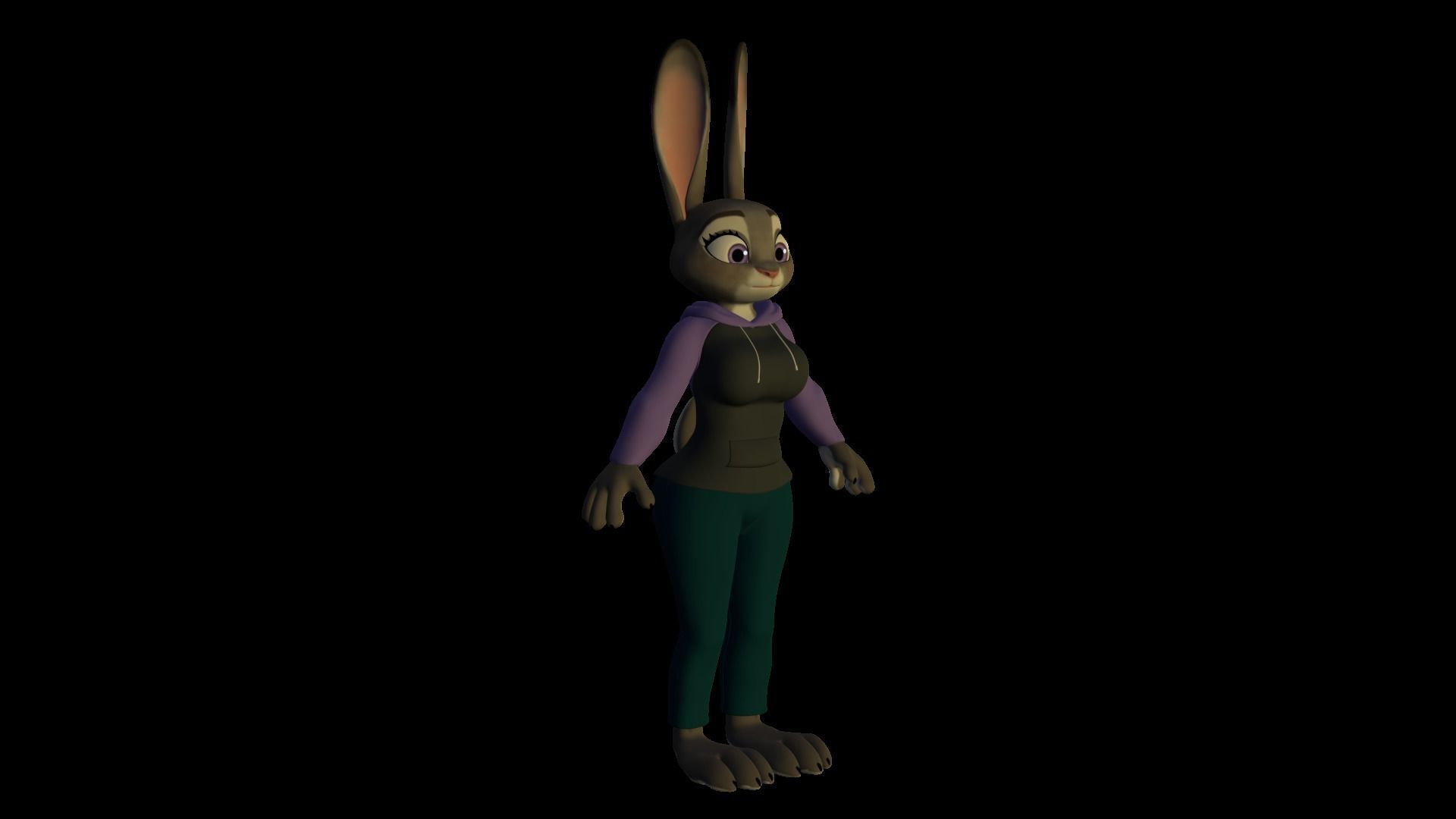 3D model Judy Hopps Model VR / AR / low-poly | CGTrader