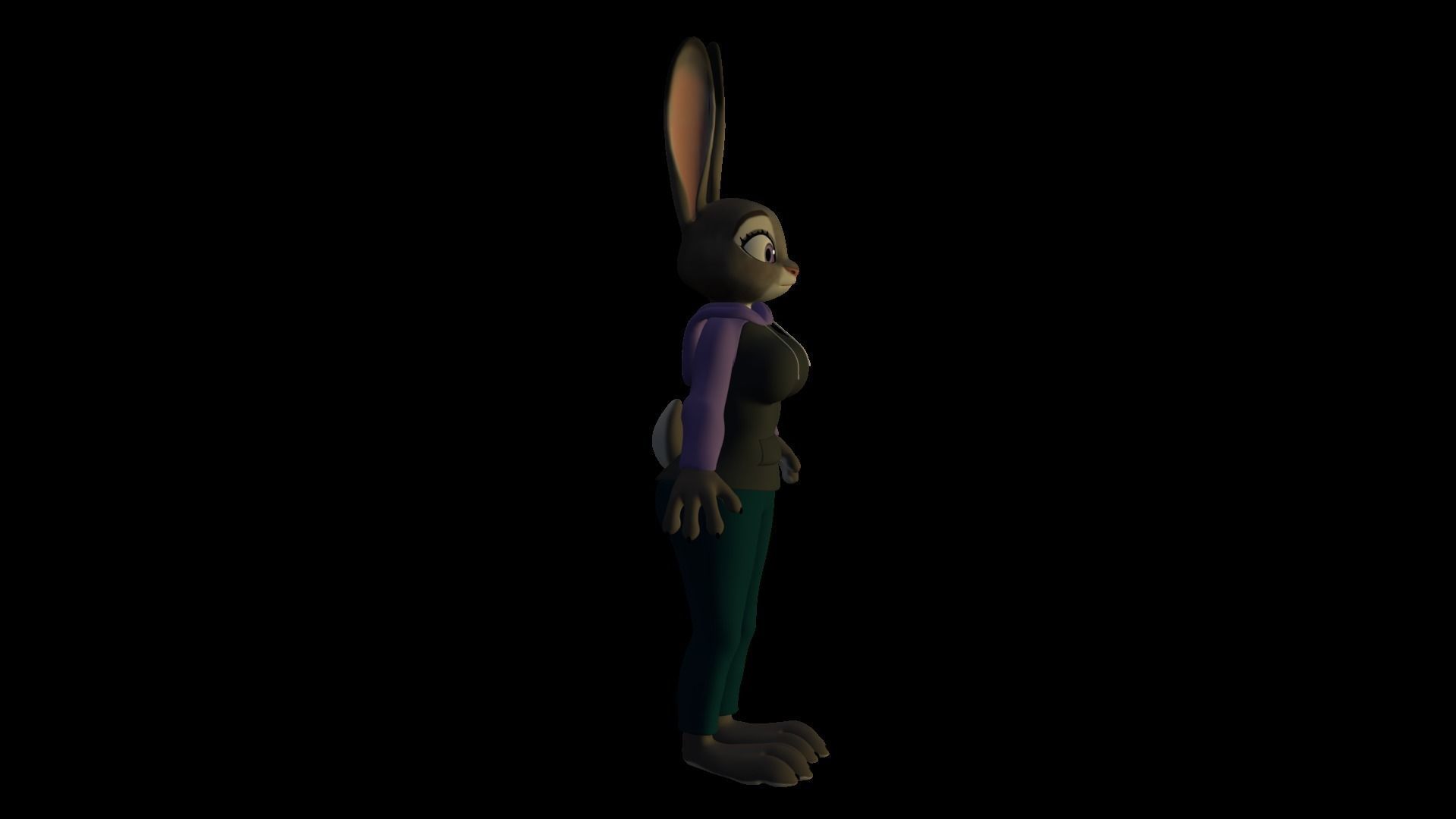 3D model Judy Hopps Model VR / AR / low-poly | CGTrader