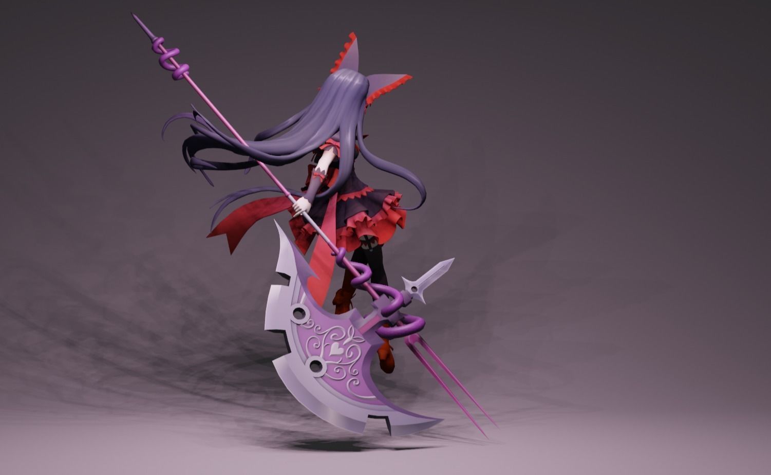 Anime Character - Rory Mercury 3D model | CGTrader