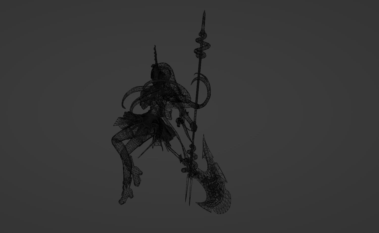 Anime Character Rory Mercury 3d Model Cgtrader
