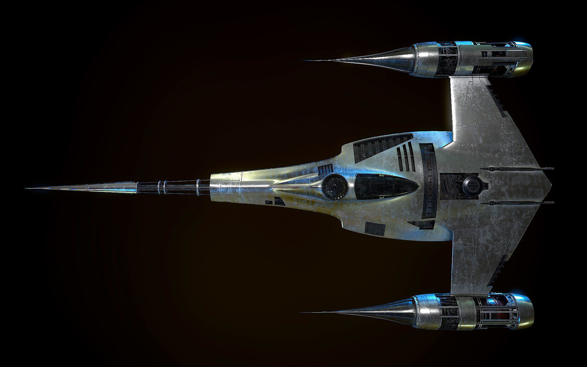 N1 Naboo Starfighter Mandalorian 3D model | CGTrader
