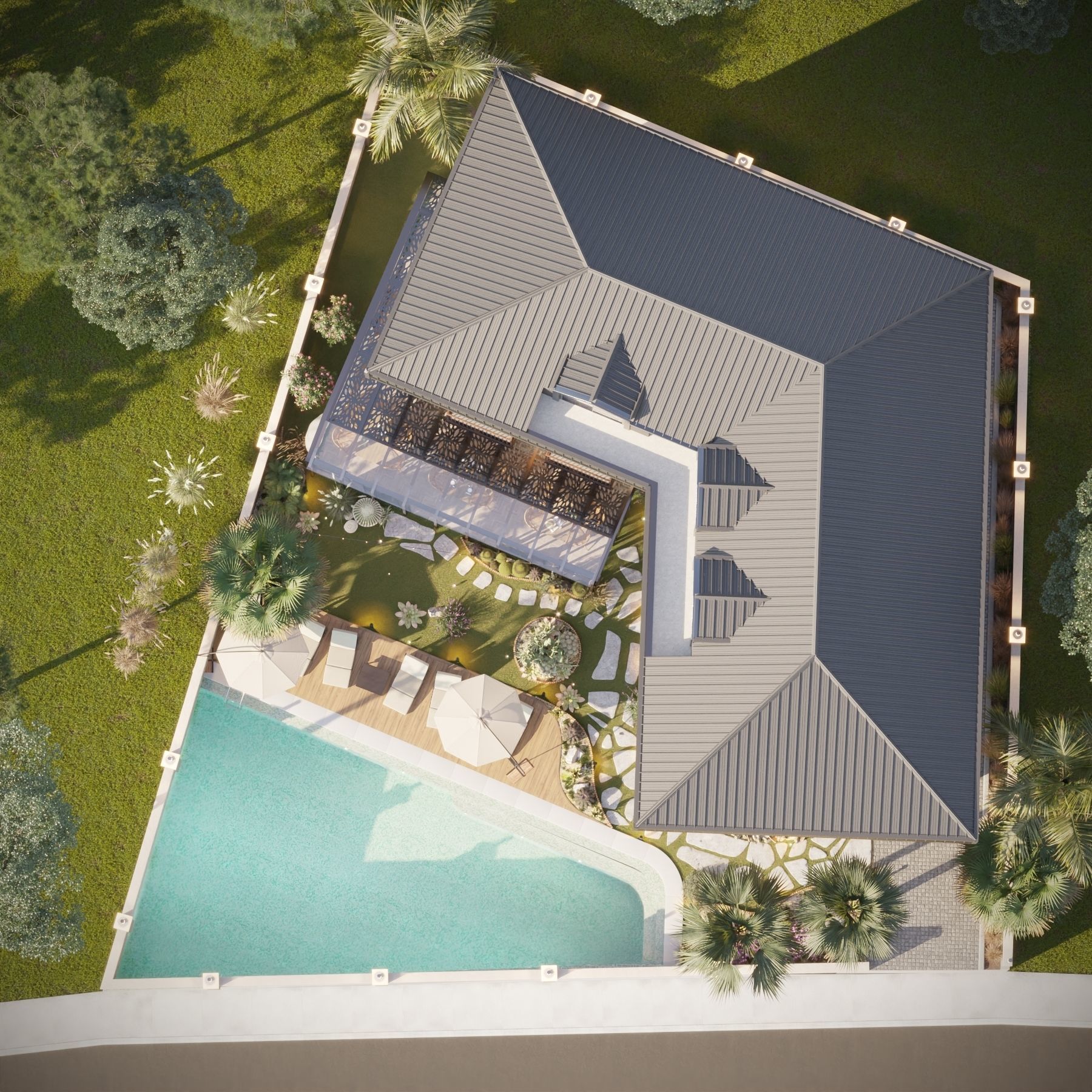 Boutique Hotel Design 3D Model 3D model | CGTrader