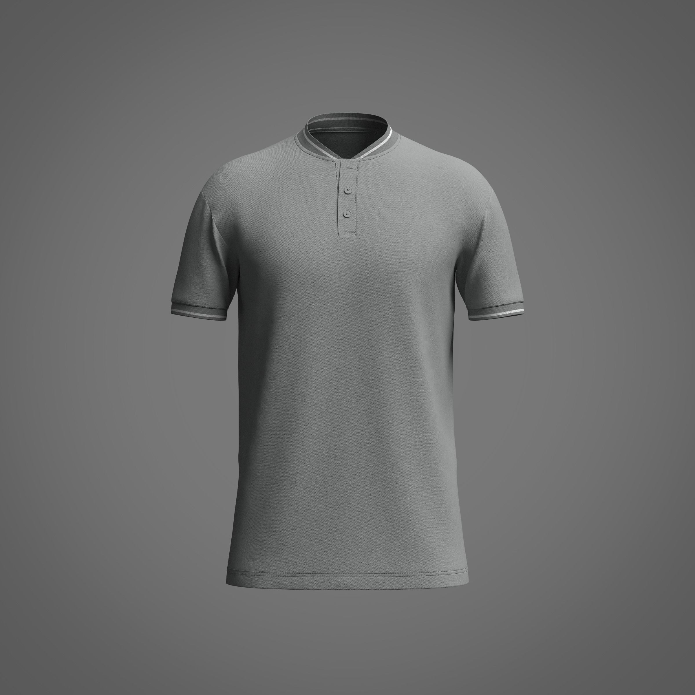 Mens Polo 3d Model 3D model | CGTrader