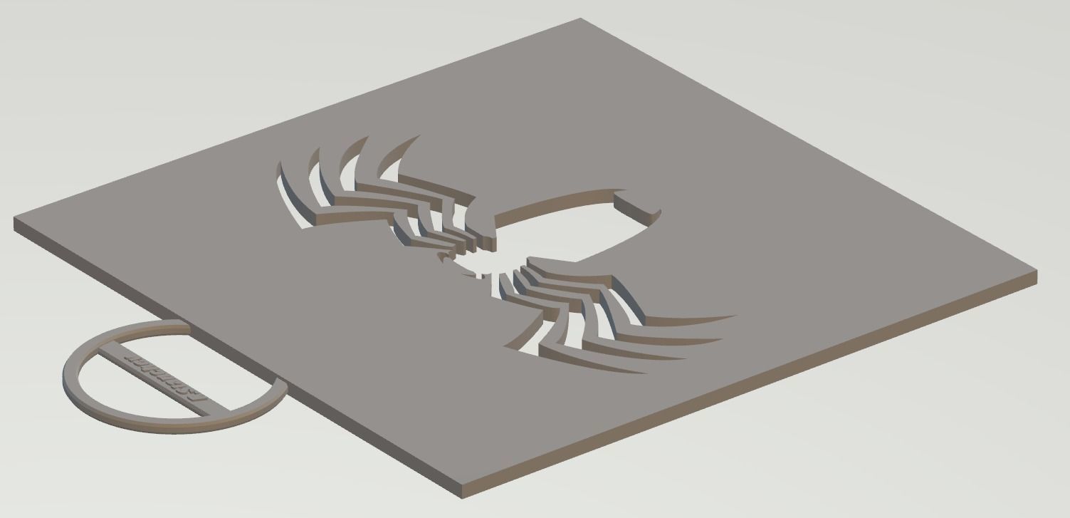 Venom Logo 3D model 3D printable | CGTrader
