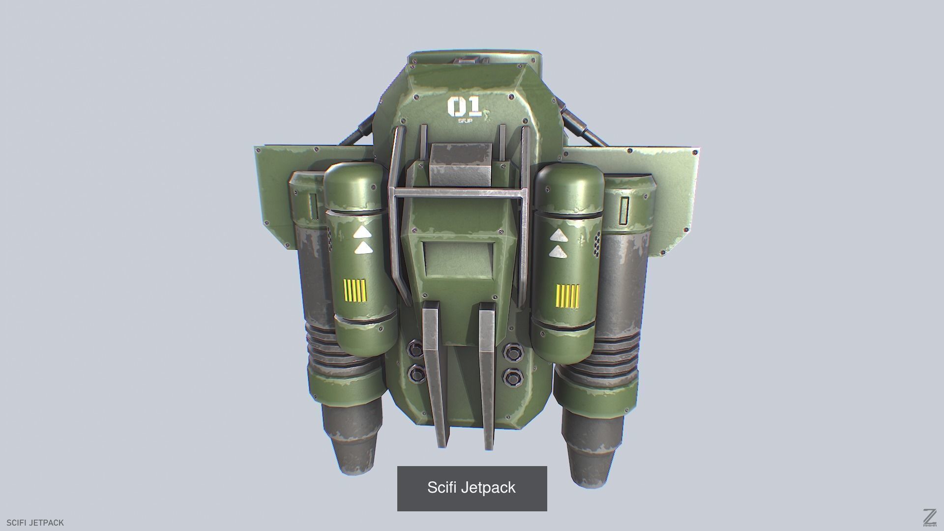 Scifi Jetpack collection VR / AR / low-poly | CGTrader