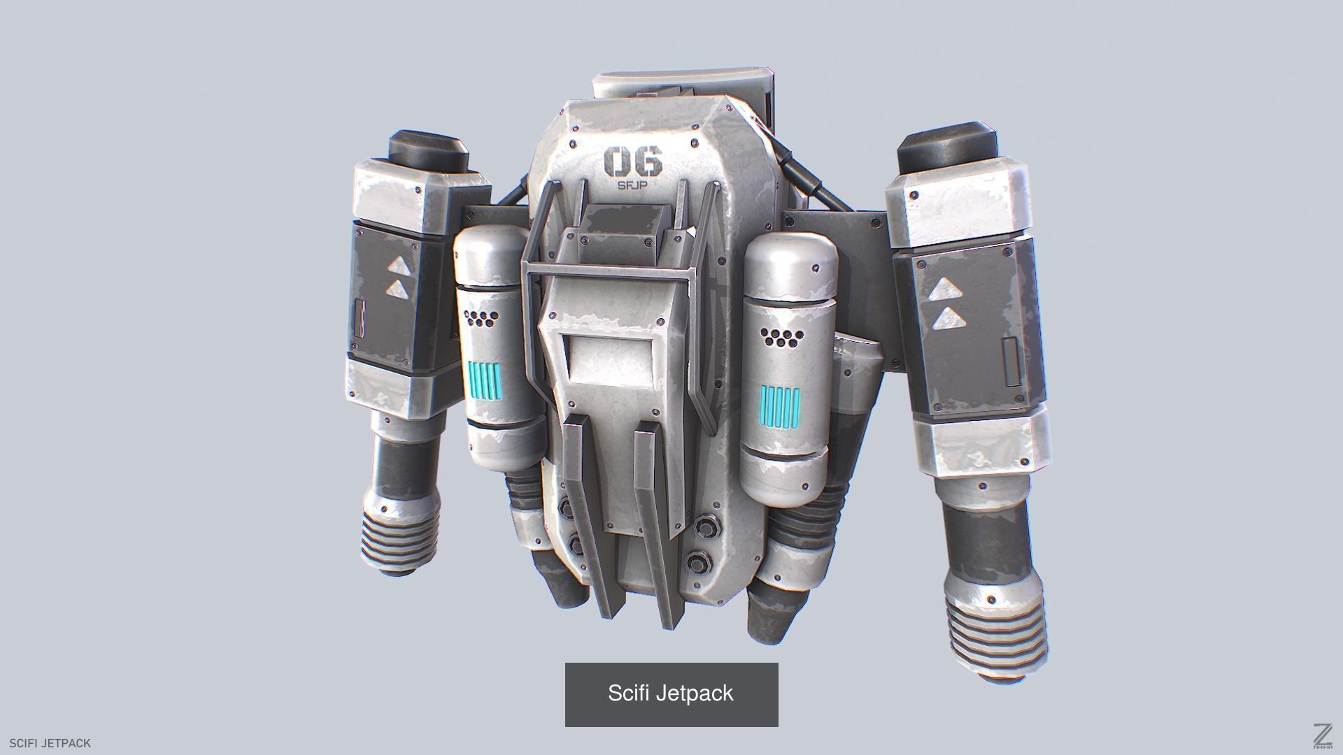 Scifi Jetpack collection VR / AR / low-poly | CGTrader