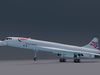 Concorde 3D model animated rigged | CGTrader