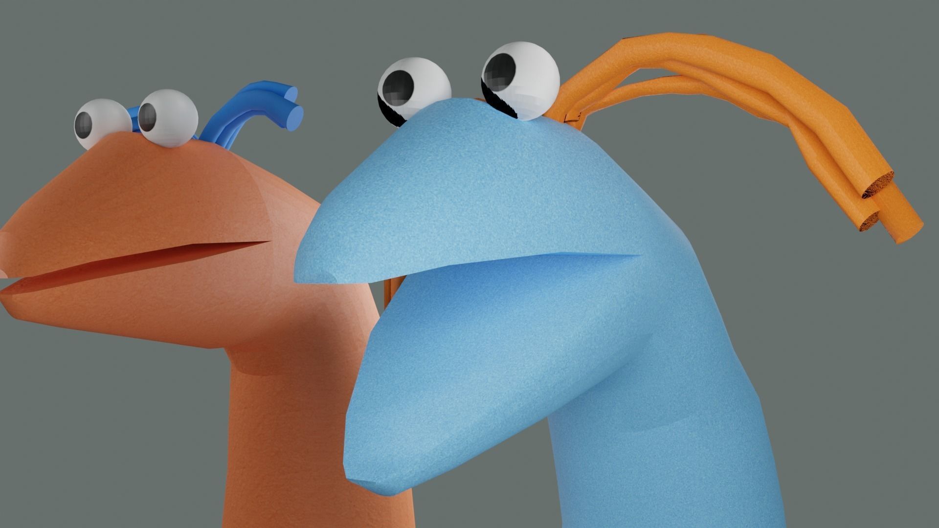 3D model Sock Puppet Rigs VR / AR / low-poly | CGTrader