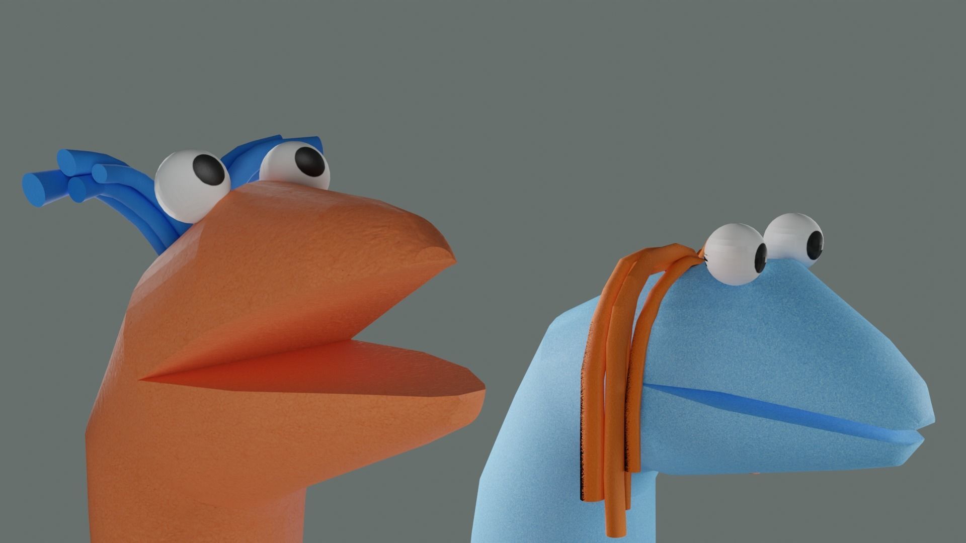 3D model Sock Puppet Rigs VR / AR / low-poly | CGTrader