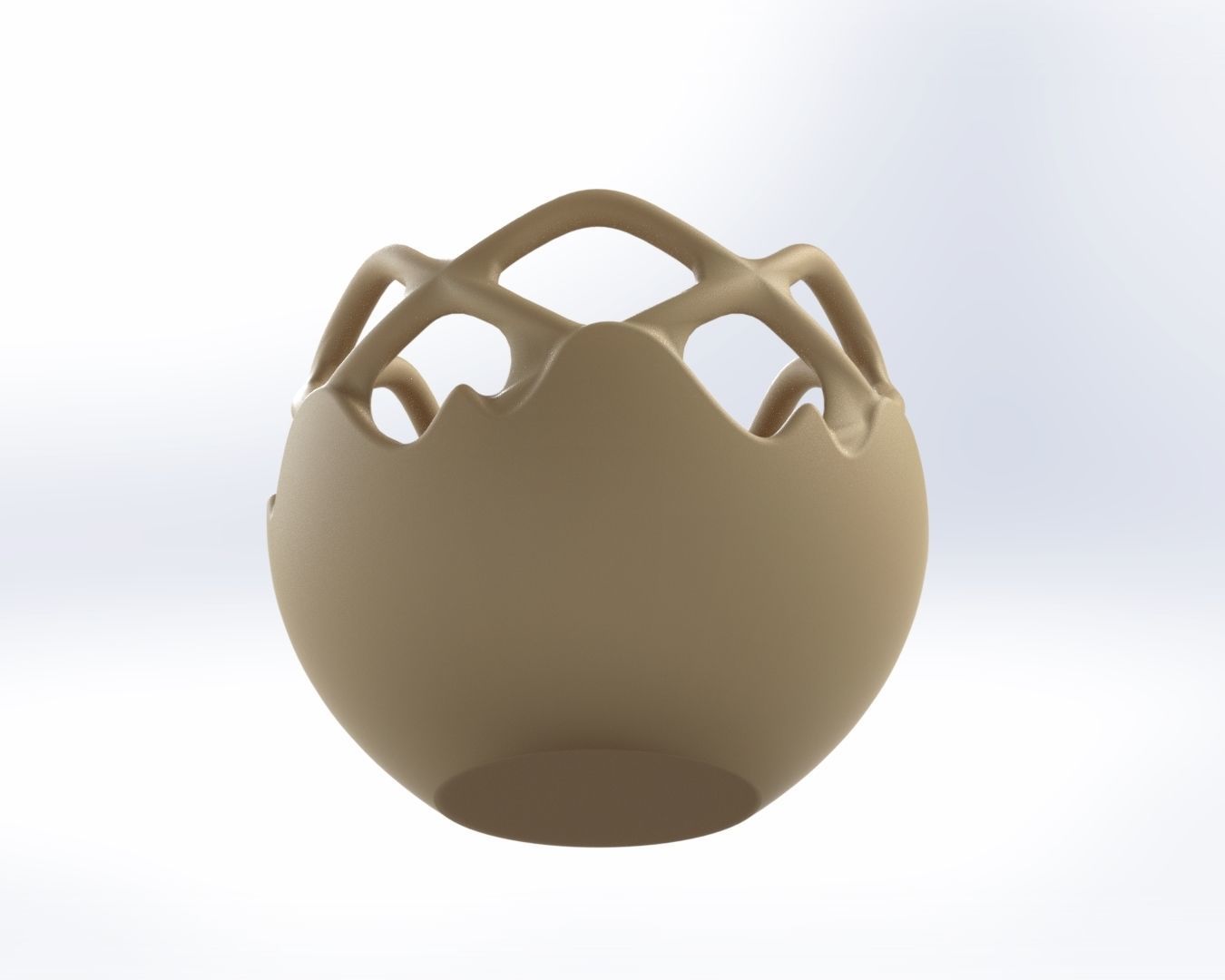 3d model-freedom flower pot-ready to print 3D model 3D printable | CGTrader