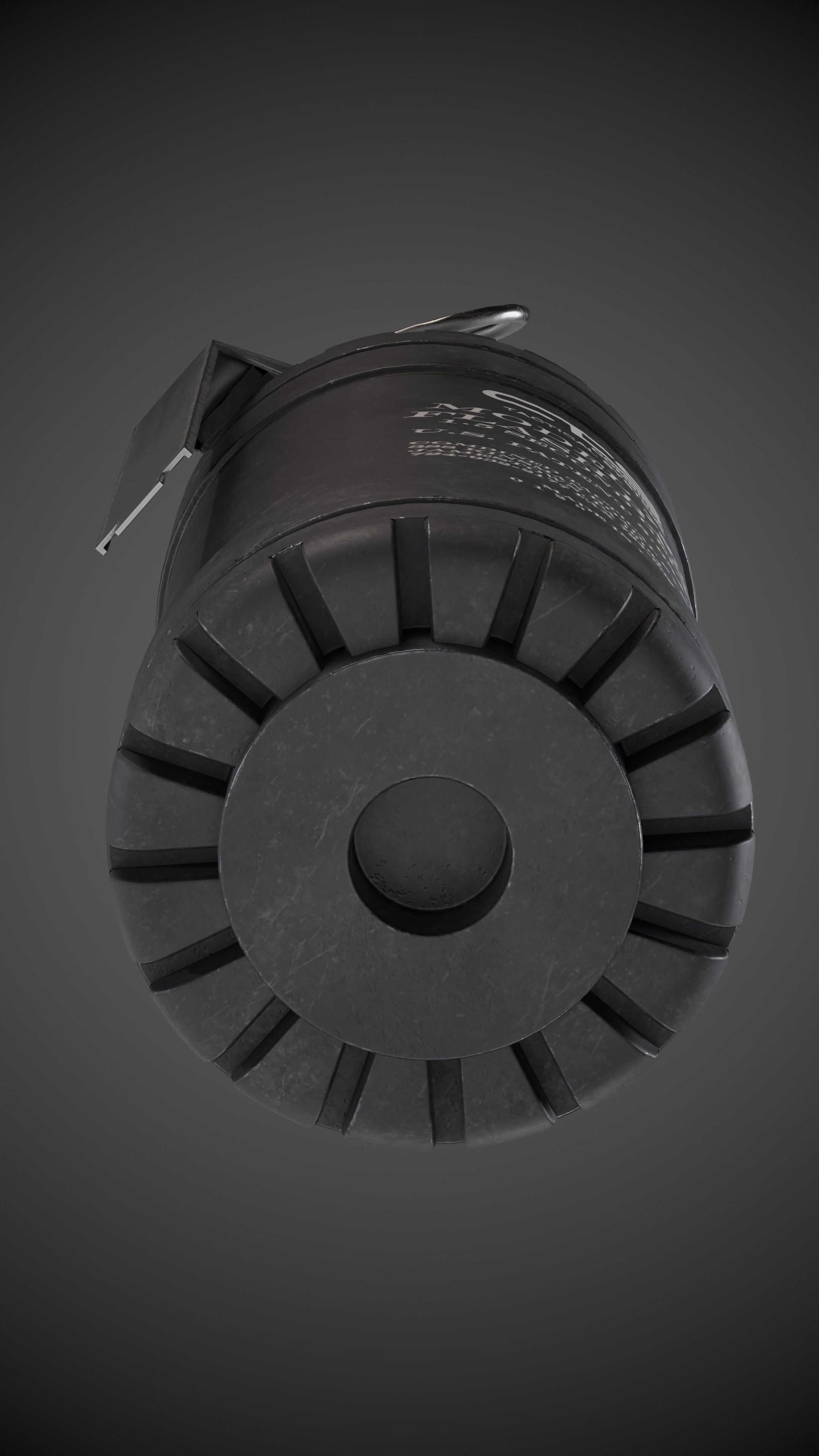 3D model Flashbang grenade VR / AR / low-poly | CGTrader