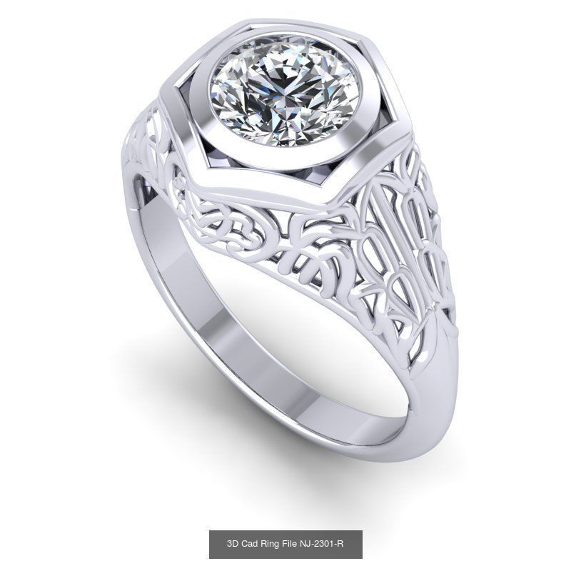 Rings Collection 3d-stl 3D printable | CGTrader