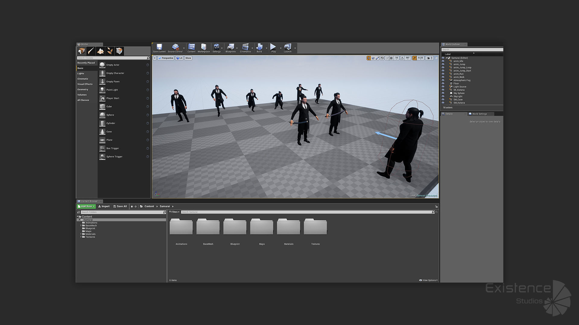 3D model Samurai Takashi - Japane Warrior - Animated Katana Master - 17 ...